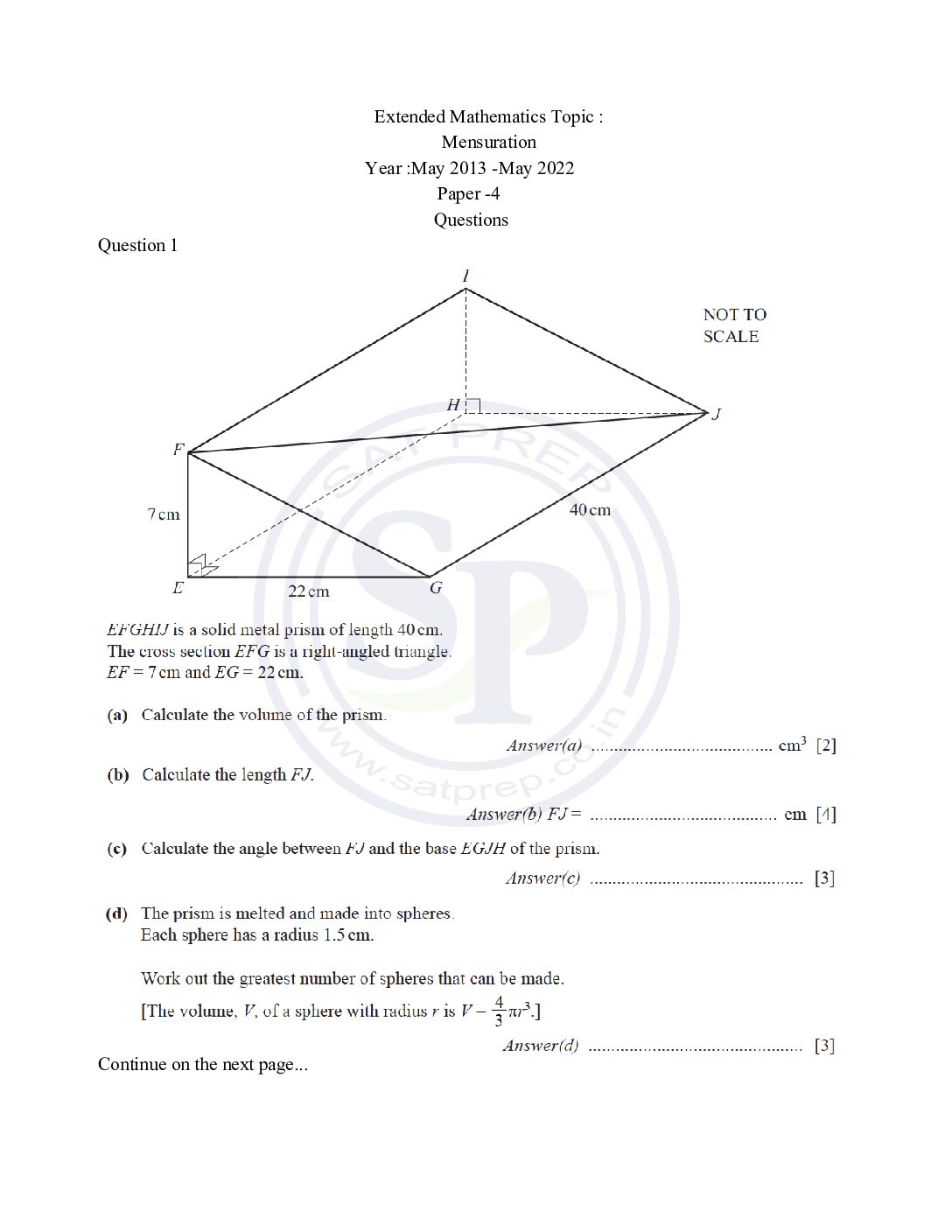 Mensuration Ext Archives SAT PREP Mensuration Ext Archives SAT PREP